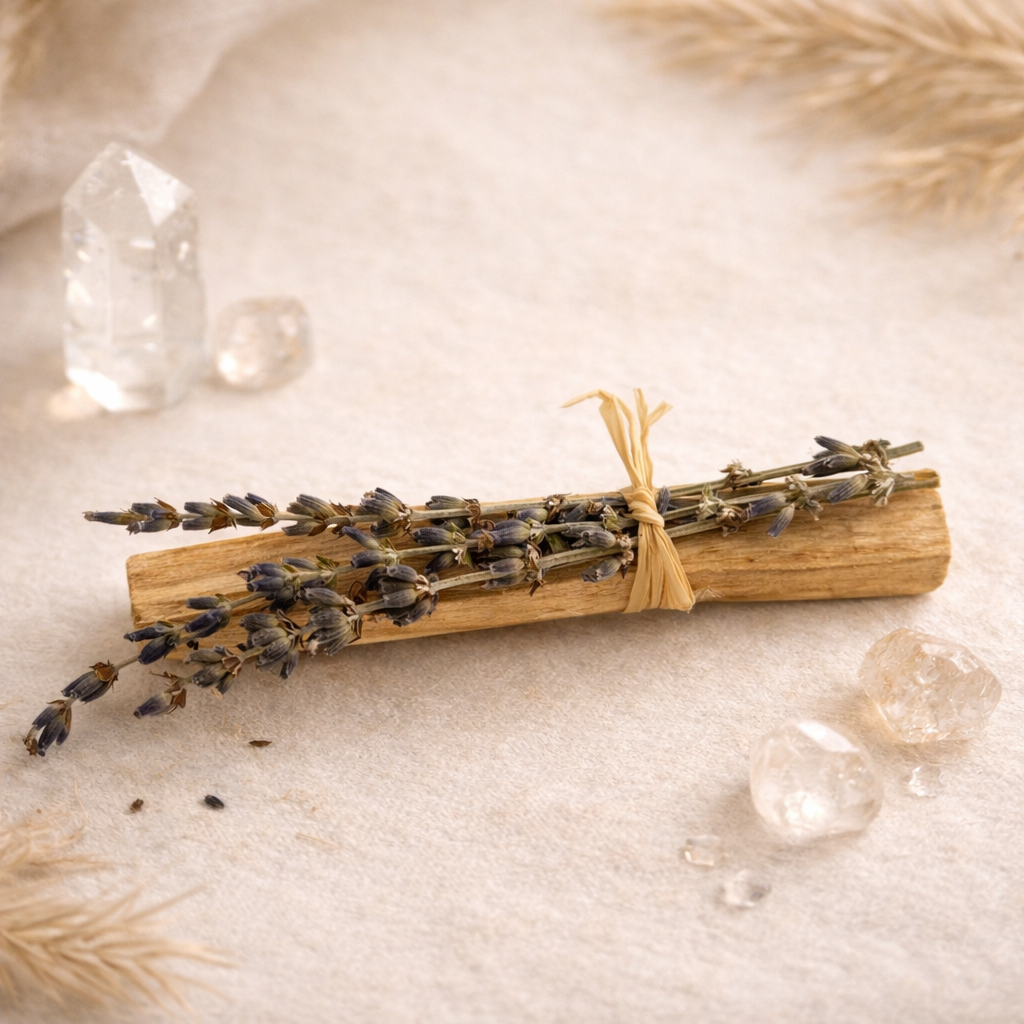 Palo Santo & Lavender Smudge Bundle | Good Vibes Duo – Boho Beth